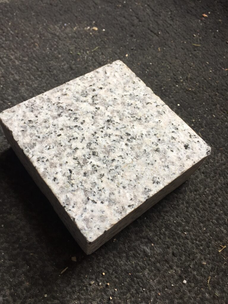 Egyptian Grey Granite Flamed Cobble | S&N Granite