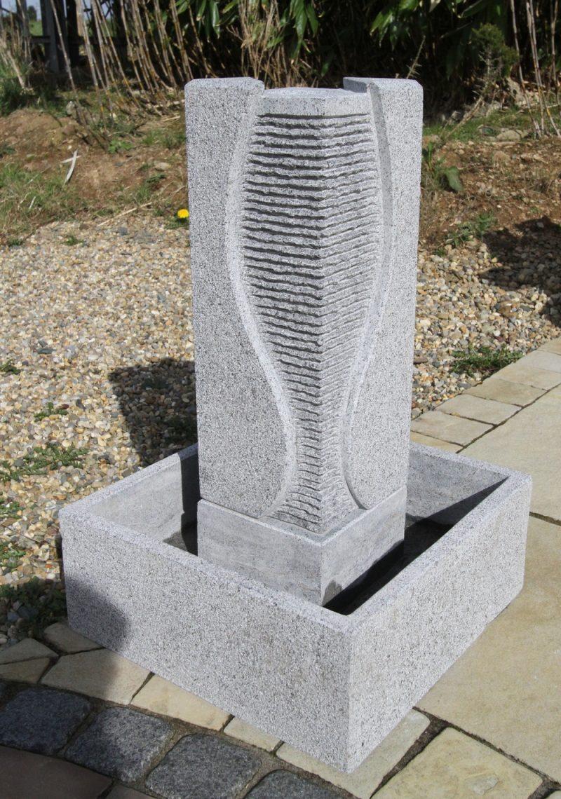 Granite Pillar Fountain | Garden Water Feature