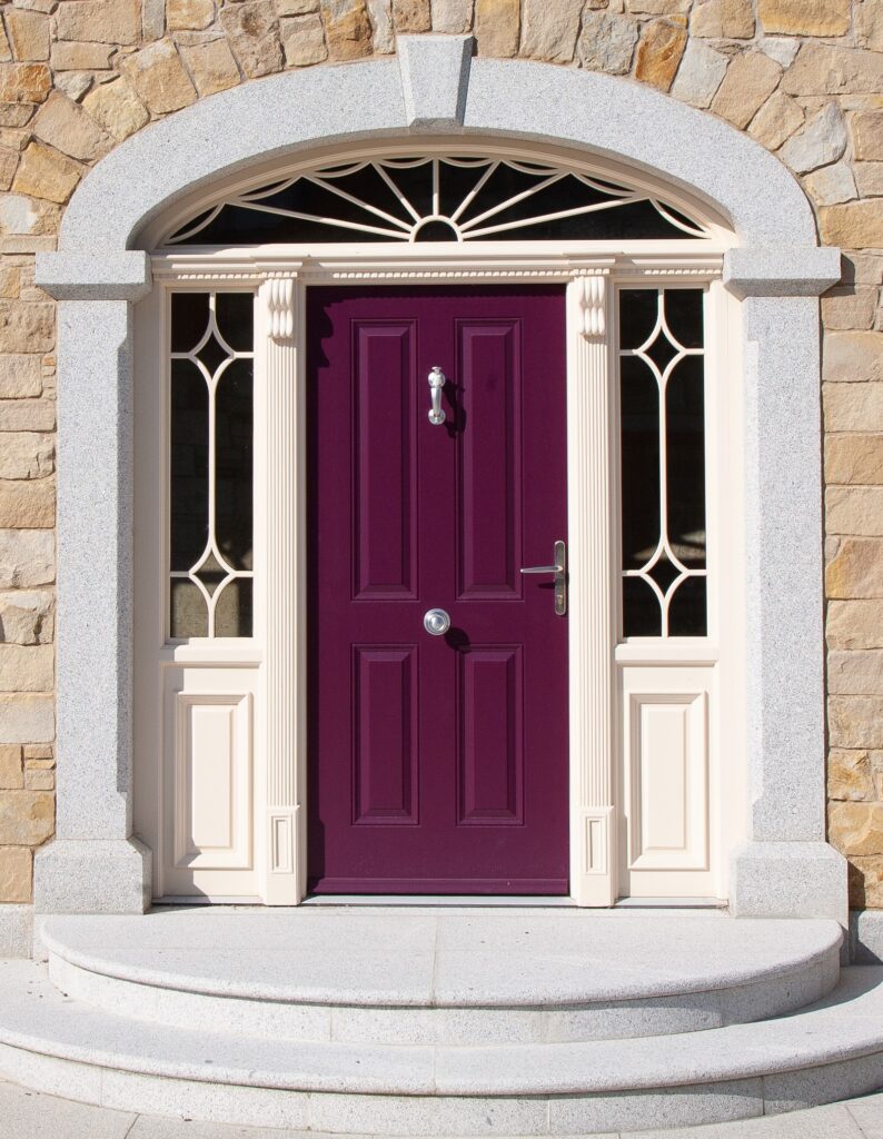 Elliptical Granite Door Arch | Unique Entryway